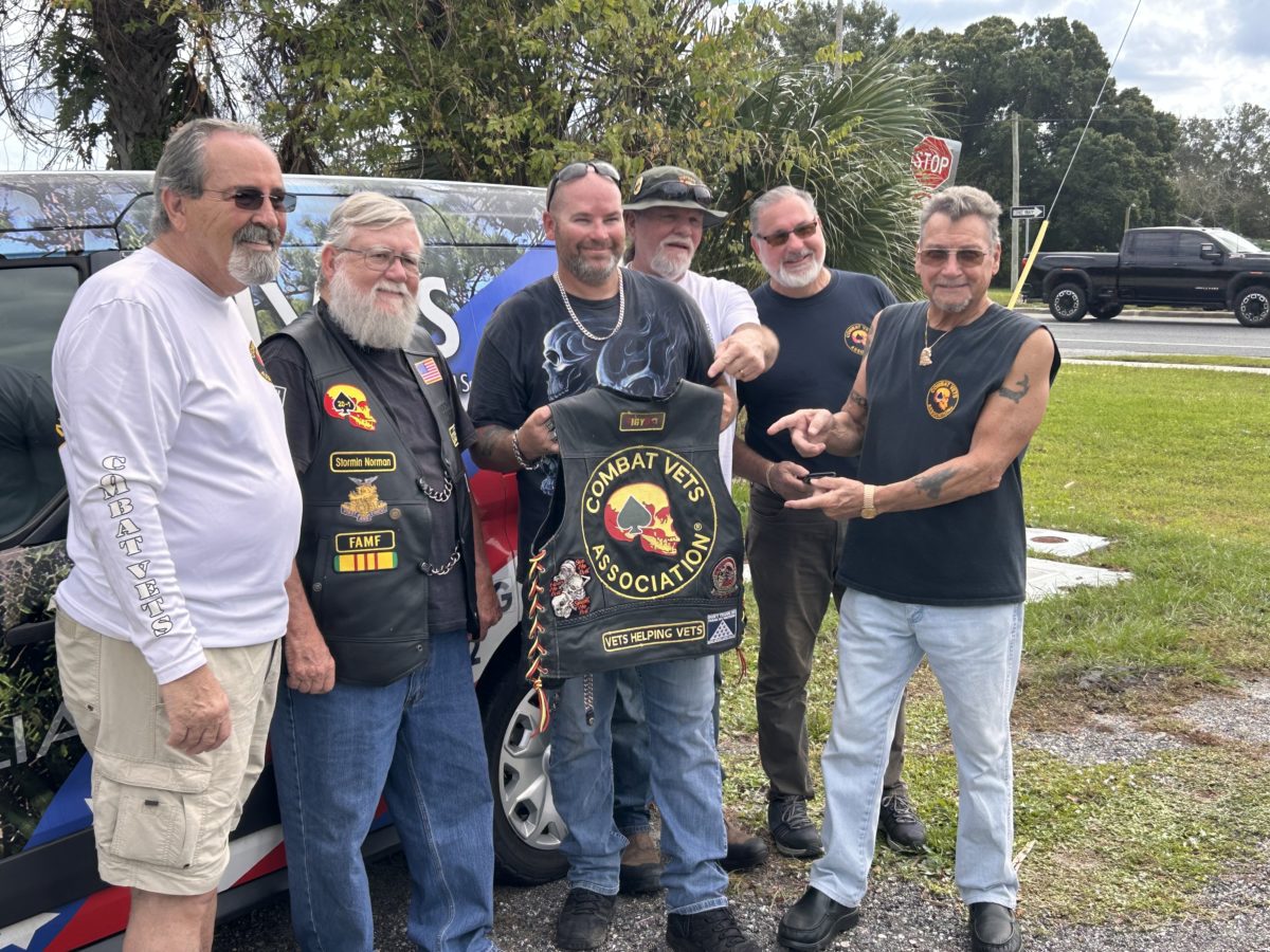 Thank you Combat Veterans Motorcycle Association Florida Chapter 20-1 ...